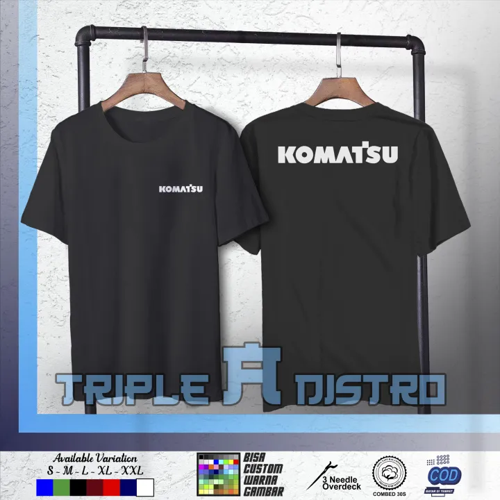 Kaos Baju Komatsu Logo V2 Kaos Perusahaan Alat Berat Kaos Distro by ... Kaos Baju Komatsu Logo V2 Kaos Perusahaan Alat Berat Kaos Distro by ...