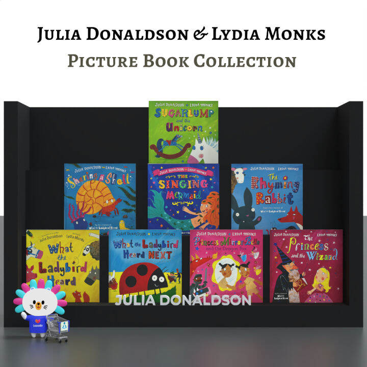 Julia Donaldson & Lydia Monks Picture Book Collection (8 Books ...