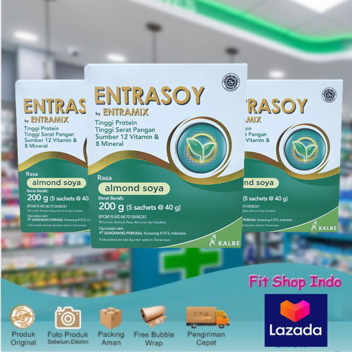 Entrasoy By Entramix Almond Soya 200g | Lazada Indonesia