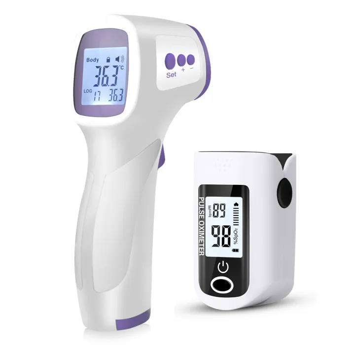 Suolaer Blood Oxygen Finger Pulse Oximeter SPO2 PR Monitor With ...