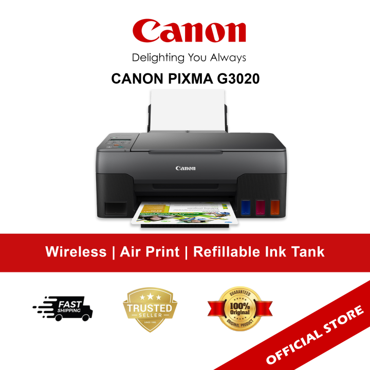 Canon PIXMA G3020 Inkjet Printer | Lazada Singapore