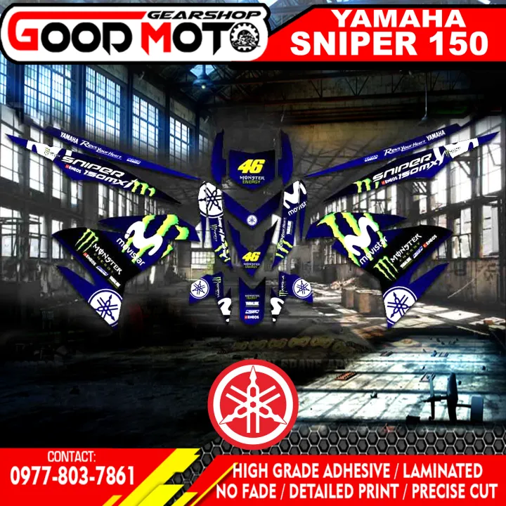 Sniper 150 Sticker Decals for motorcycle | Lazada PH