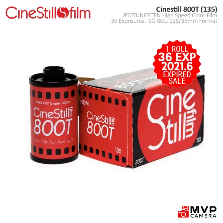 Cinestill 800T 800 Tungsten High Speed Color Negative Film 35mm 135 36 ...