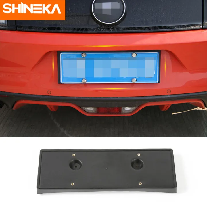 SHINEKA Registration Plate Holder For Ford Mustang 2015 Car Front ...