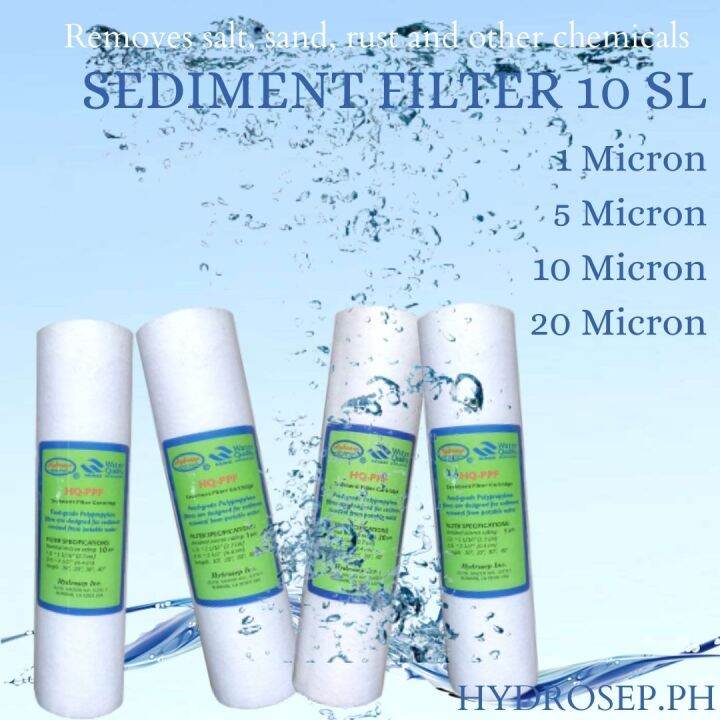 Hydrosep Sediment Filter 10"SL | Lazada PH