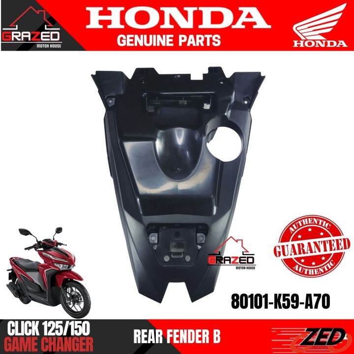 REAR FENDER B for Honda Click 125 / 150 V2 and 125 V3 (80101-K59-A70 ...