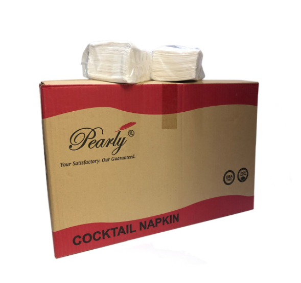 ( Carton ) 2ply Cocktail Tissue Napkin / Pulp Cocktail Tissue Paper ...