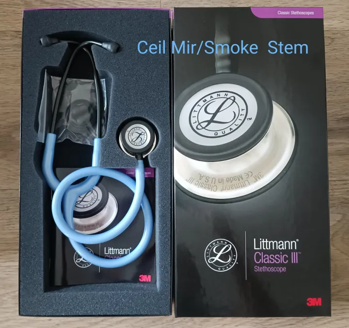 3M Stethoscope หูฟังแพทย์ รุ่น Littmann Classic III 27 inch (สี Ceil ...