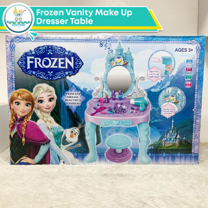 Frozen Vanity Mirror Makeup Dresser Kids Table for KIds | Lazada PH