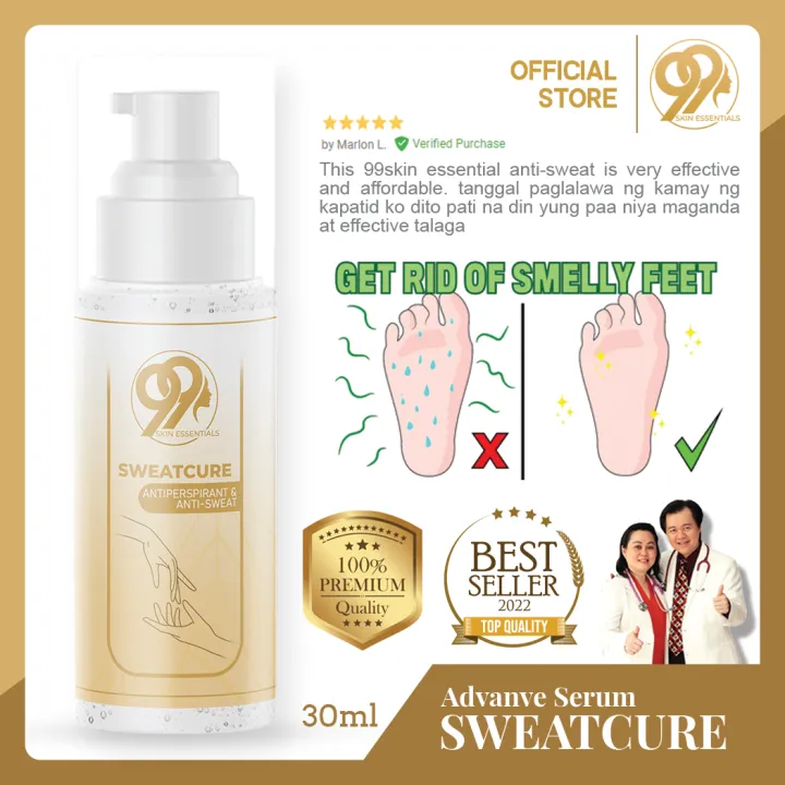 99 Skin Essentials SweatCare for Men and Women 30 mL - Fast-acting ...