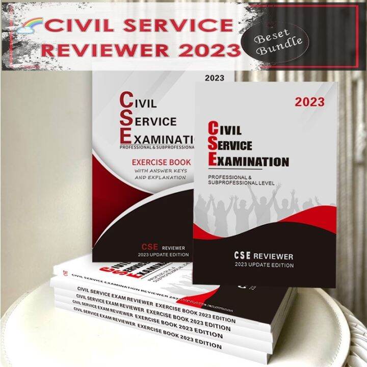 civil service exam reviewer 2023 edition cse exam book Professional and ...