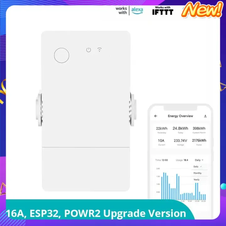SONOFF POW Origin Smart Switch POWR316 Power Detection 16A Surport App ...
