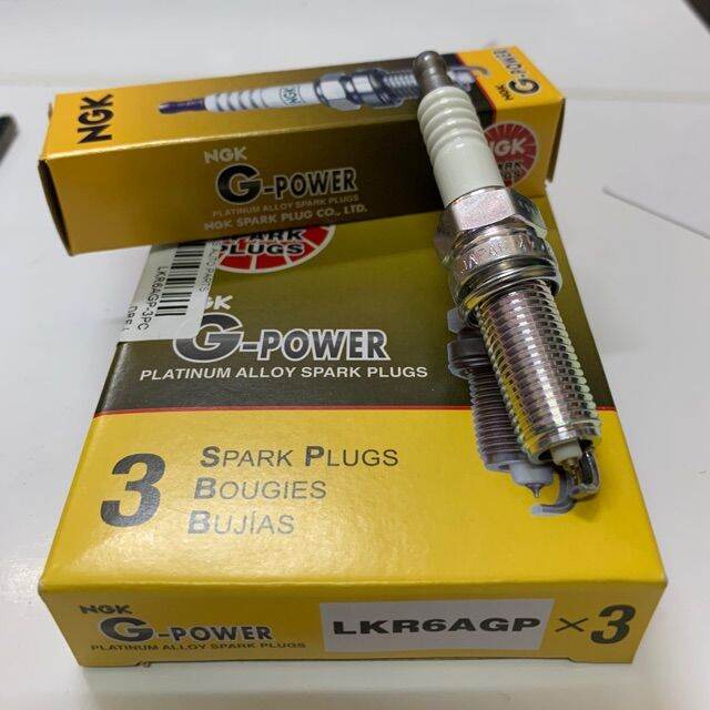 NGK G-POWER SPARK PLUG PERODUA AXIA BEZZA 1.0 LKR6AGP | Lazada