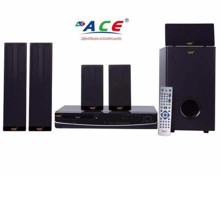 Ace BT-9980 100Watt 5.1channel Bluetooth Home Theater System with Full ...
