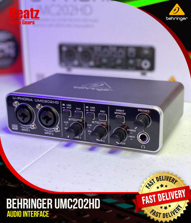Behringer UMC202HD | Lazada PH