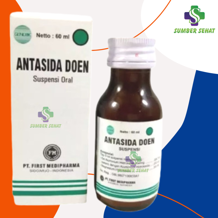 ANTASIDA DOEN SUSPENSI FRIST MEDIPHARMA 60 ML | Lazada Indonesia