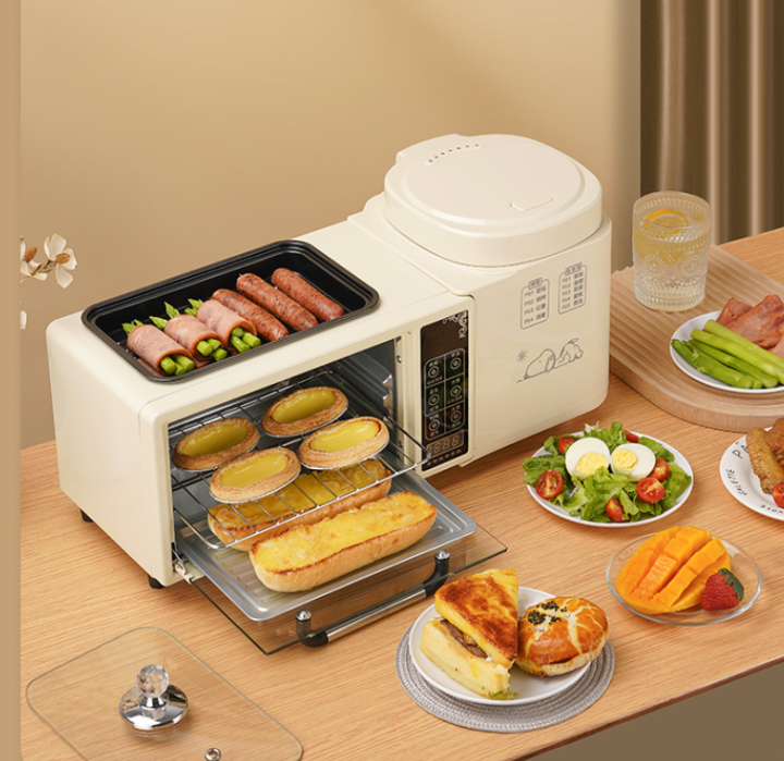 HHG 4 In 1 Multifunctional Home Breakfast Machine Coffee Machine ...
