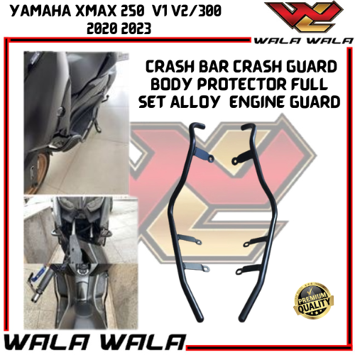 YAMAHA XMAX 250 V1 V2 / 300 2020 2023 CRASH BAR CRASH GUARD BODY ...