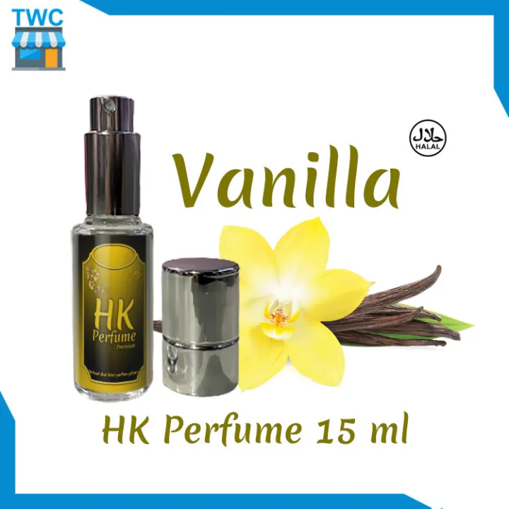 HK Parfum 15 ML Aroma VANILLA Eau De Parfum HALAL Perfume Spray Cologne ...