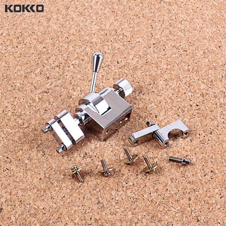 KOKKO Snare Drum Metal Throw Off Clamp Strainer Regulator with Mounting ...