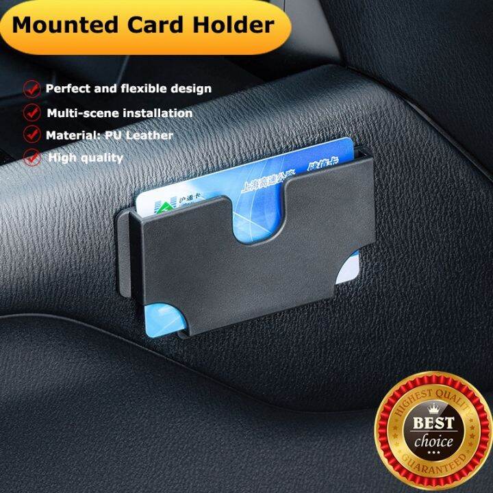 LCX Japan Car Mounted Card Holder Voucher Storage Box Car Refueling ...