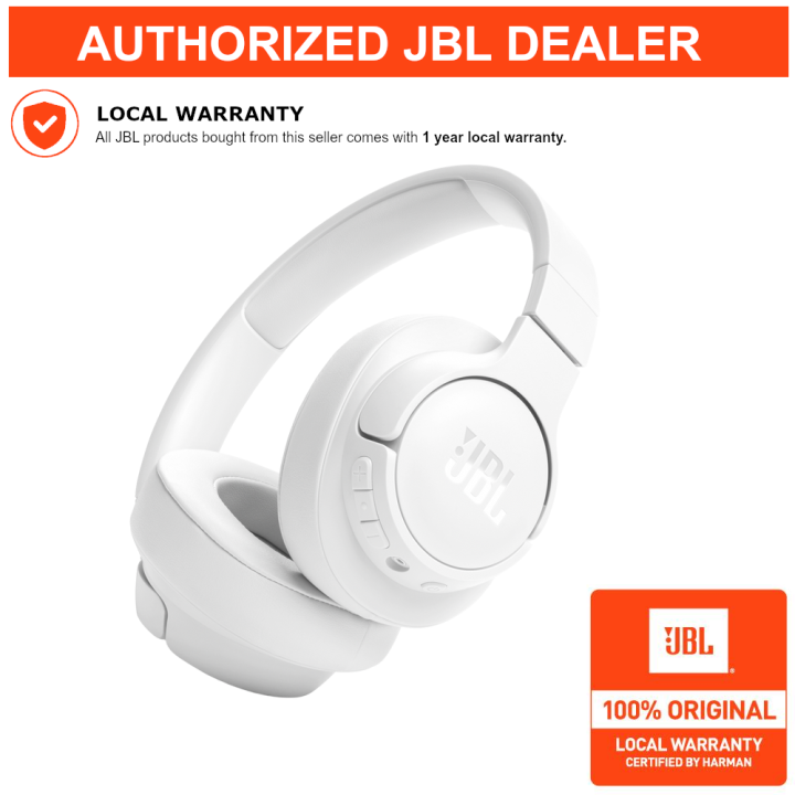 JBL Tune 720BT Wireless Over-Ear Headphones, Pure Bass Sound, Bluetooth ...