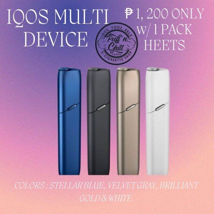 VAPE IQOS MULTI w/ 1 PACKHEETS (BRANDAND SEALED) | Lazada PH