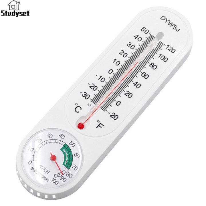 Studyset Indoor Temperature Humidity Meter Wall-mounted Pointer ...