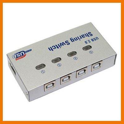 🔥ลดราคา🔥 Sharing Switch Printer ตัวแชร์ปริ้นเตอร์ 4 Port ## ชิ้นส่วน ...