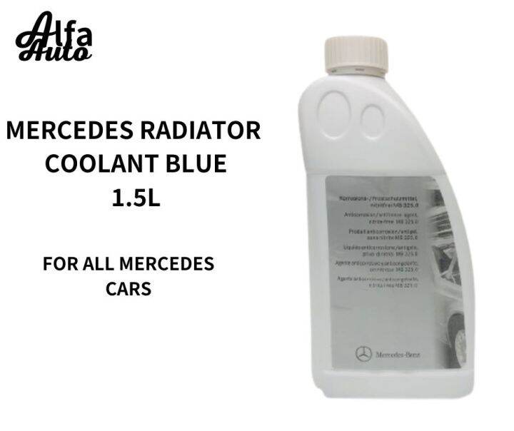 Mercedes Benz Minyak Antibeku 1.5Liter Blue Radiator Coolant ...