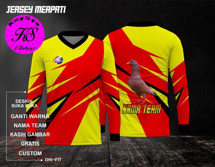 Jersey Merpati Custom KS24 | Lazada Indonesia