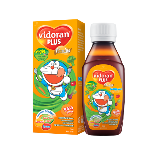 Vidoran Plus - Vitamin Anak Rasa Jeruk - 100ml | Lazada Indonesia