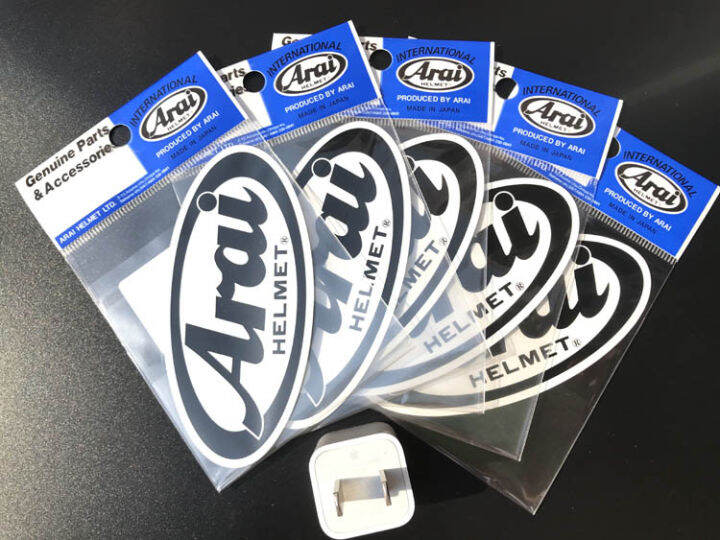 New imported Arai helmet helmet lens stickers decals up to standard ...