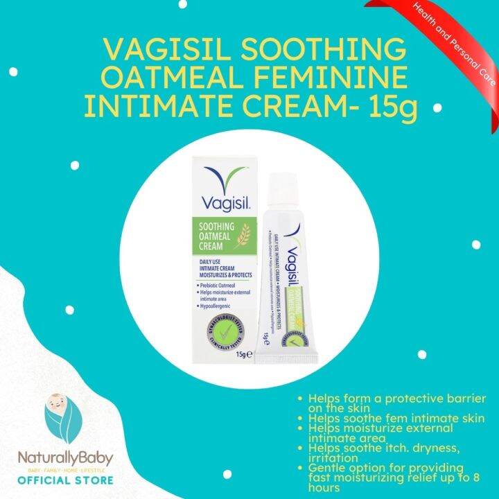 Vagisil Soothing Oatmeal Feminine Intimate Cream - 15g | Lazada PH