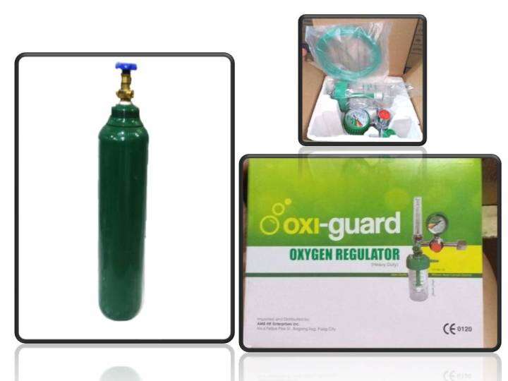 Oxygen Tank 10 Lbs with Medical Oxygen Regulator | Lazada PH