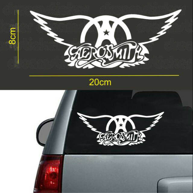 Stiker Mobil Band Musik Aerosmith Logo - Car Decal Sticker | Lazada ...