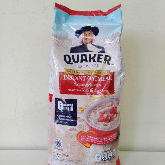 Quaker Instant Oatmeal 800 gram | Lazada Indonesia