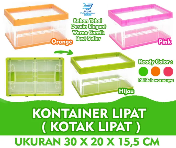 CONTAINER PLASTIK BUAH JUAL STORAGE BOX ORGANIZER KONTENER PLASTIK ...