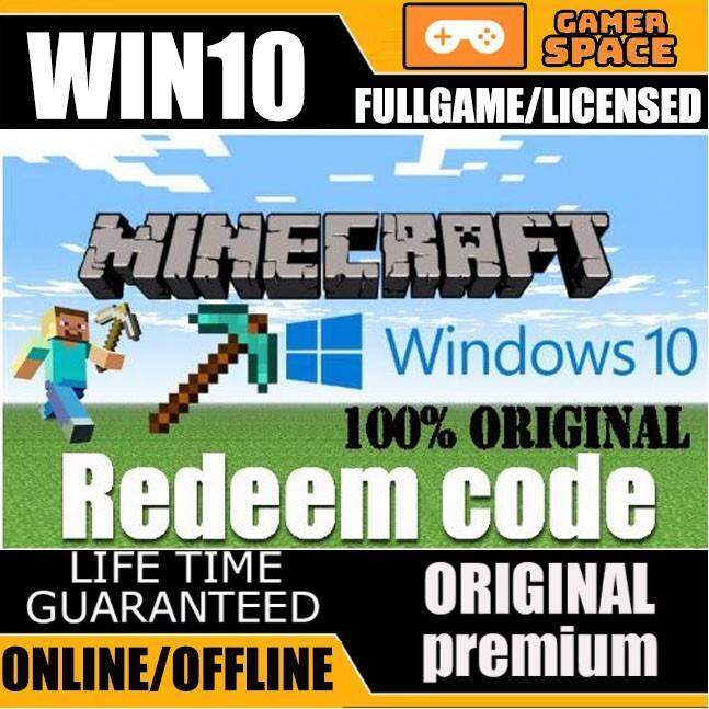 กุญแจ Windows 10 Minecraft PC 100 LEGIT ราคาถูกที่สุด (รับประกันตลอด ...