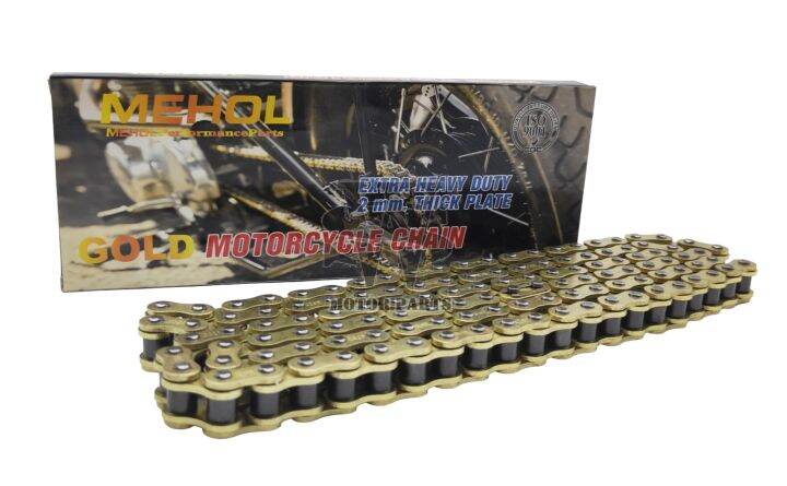 MEHOL GOLD CHAIN FOR MOTORCYCLE 428H-110L | Lazada PH