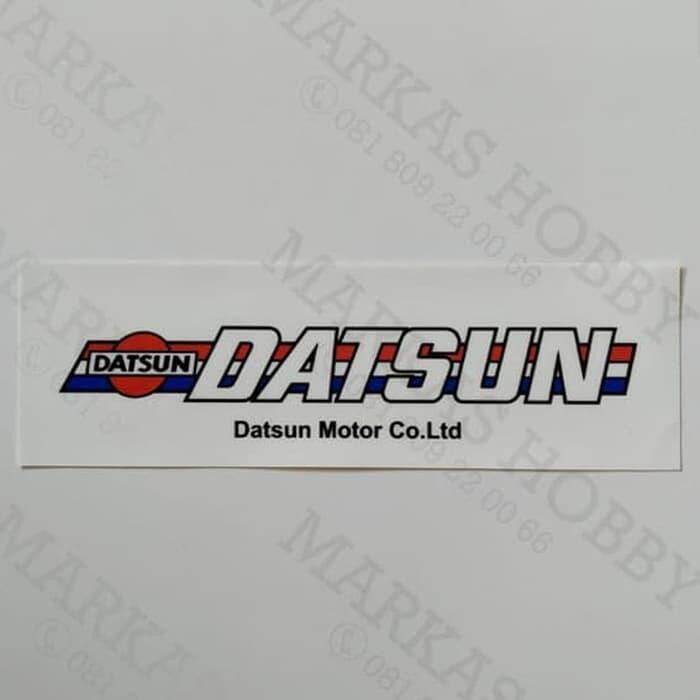 Stiker / Sticker Datsun Official Tempel Dalam | Lazada Indonesia