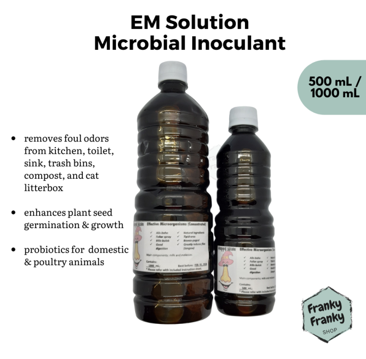 HAPPY NOSE EM Solution (Microbial Inoculant) Concentrate | Lazada PH