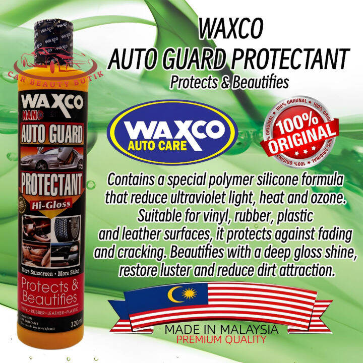 WAXCO Auto Guard Protectant - 320ml | Lazada