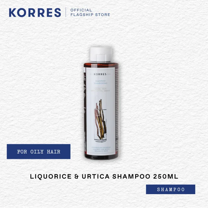 Korres Liquorice & Urtica Shampoo for Oily Hair 250ml | Lazada PH