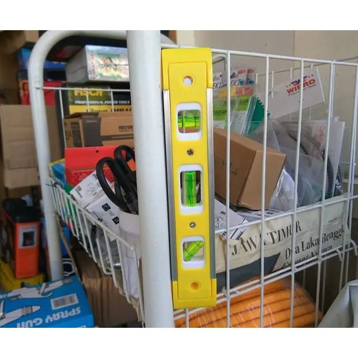 waterpass magnet 9" magnetic Level meter waterpas alat ukur kerataan ...