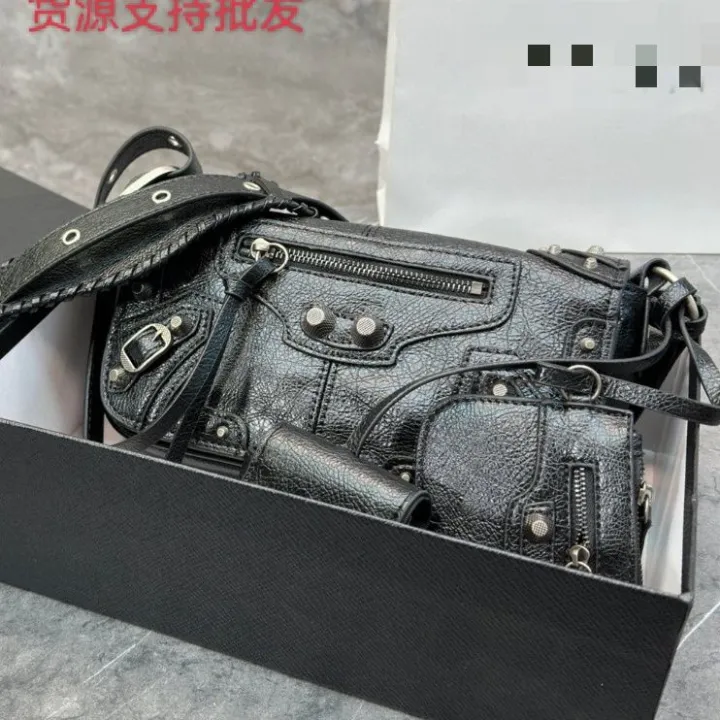 2022 New Good-looking Men's Motorcycle Bag Shoulder and Back Crossbody ...