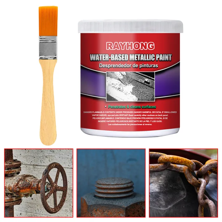 Rust Paint Rust Remover Paste Water Based Primer Anti-Rust Non-Porous ...