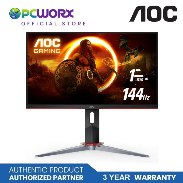 AOC 24G2SP 24 Gaming Monitor IPS FHD 165Hz Adaptive sync Gaming Monitor ...