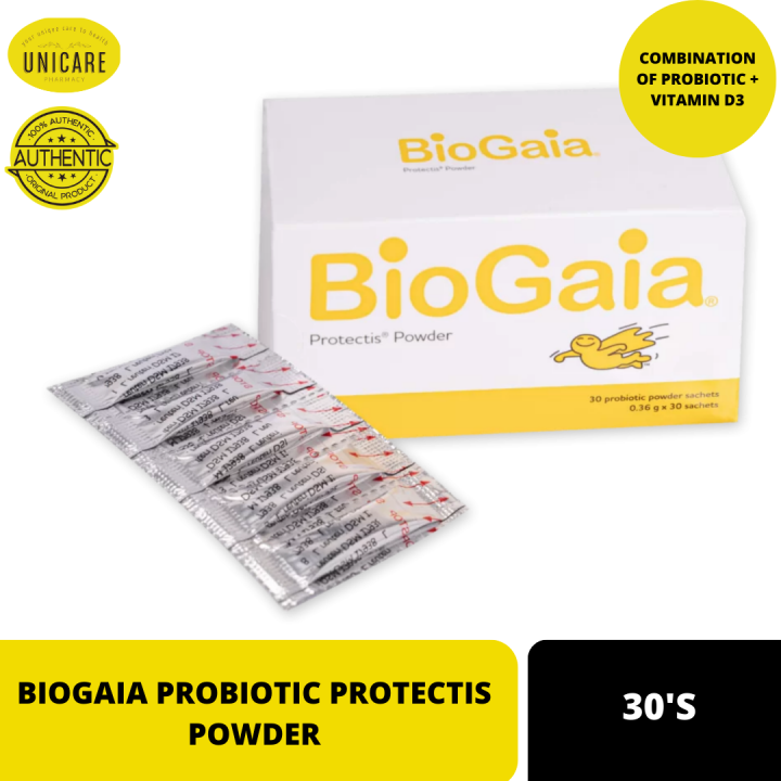 BIOGAIA PROBIOTIC PROTECTIS POWDER 30'S | Lazada
