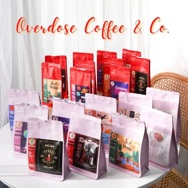 Overdose Coffee&Co. เอธิโอเปีย Ethiopia เมล็ดกาแฟคั่วอ่อน คุณภาพ | Lazada.co.th